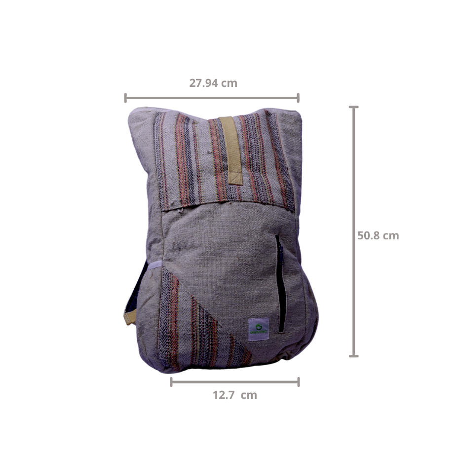 Hemp Rucksack Bag – Grayano